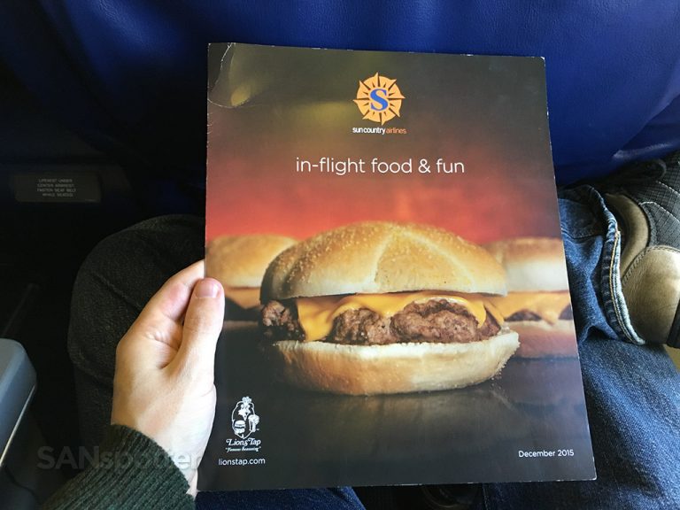 Sun Country 737-700 first class San Diego to Minneapolis – SANspotter