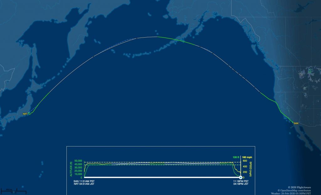 JAL 787-8 economy review: SAN to NRT in style *and* comfort – SANspotter