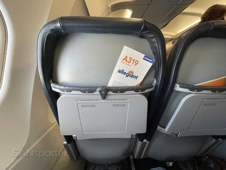 Allegiant Air A319 review: is a Legroom + seat worth the extra cost ...