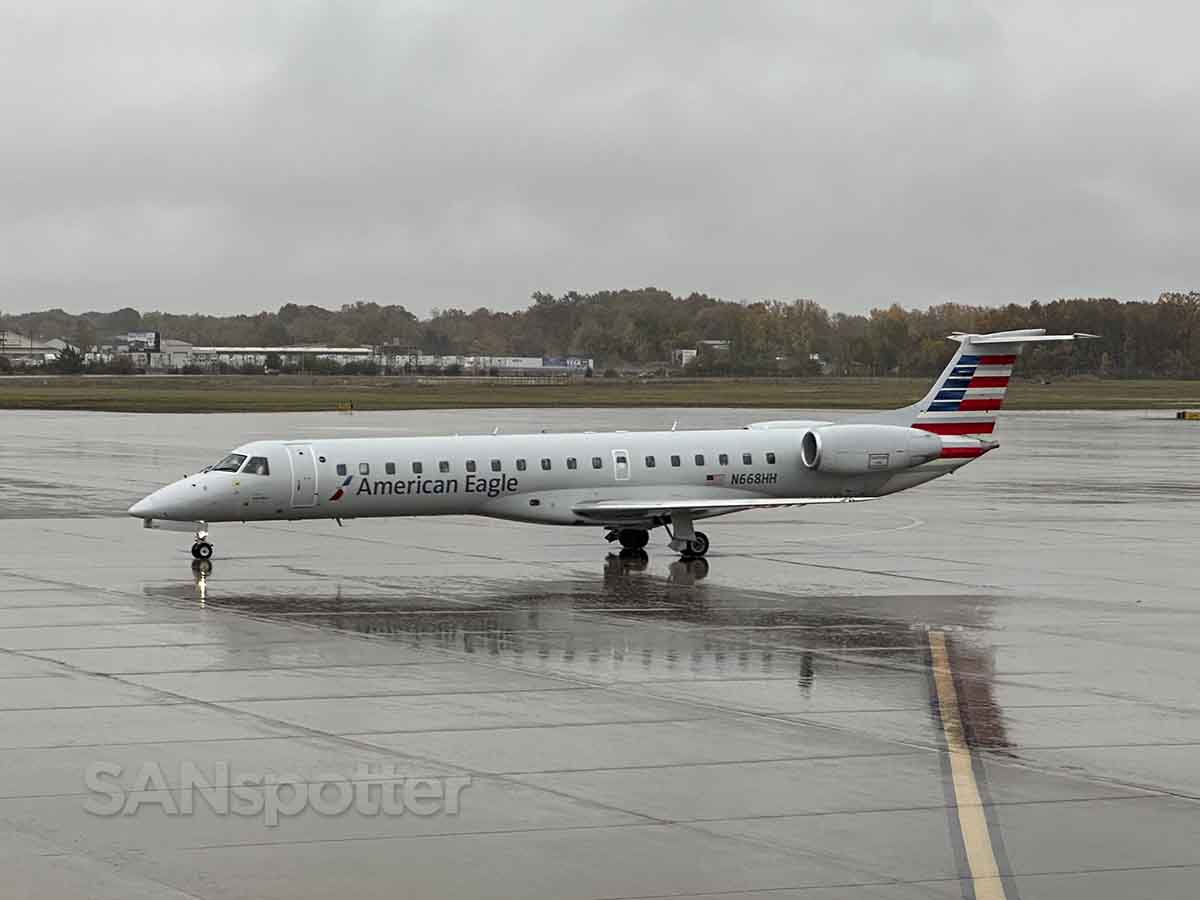 Um…the American Eagle ERJ 145 is only ok if you have no other options ... Um…the American Eagle ERJ 145 is only ok if you have no other options ...