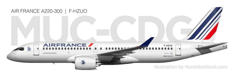 Air France A220-300 business class is a solid step in the right ...