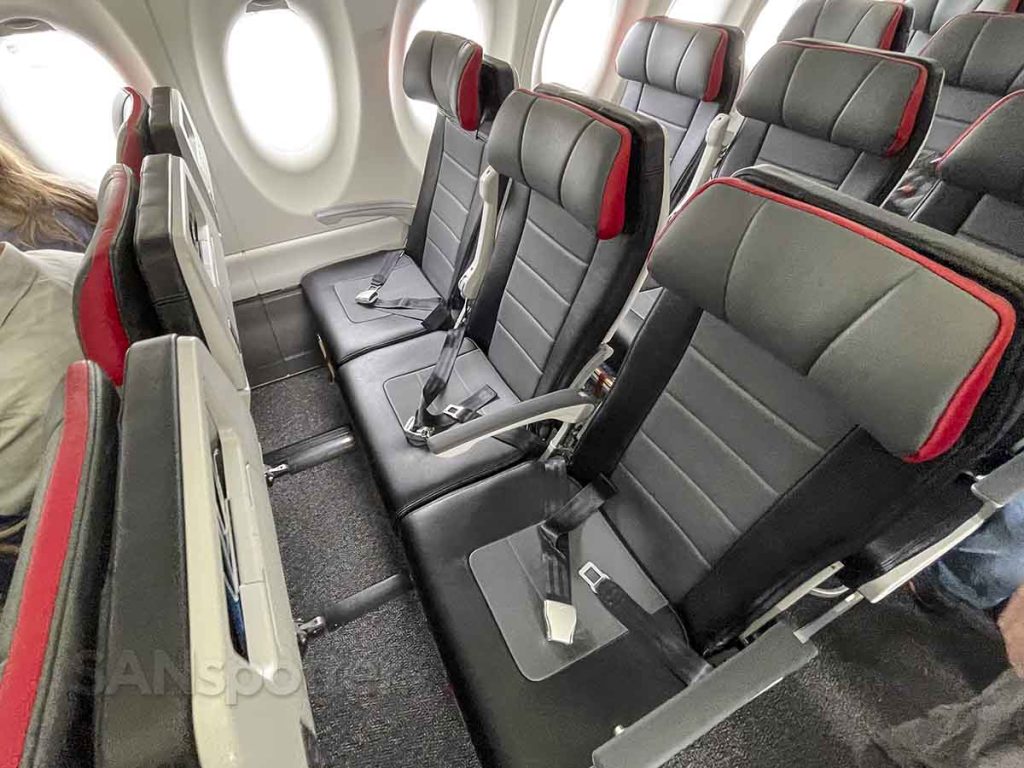 The Breeze Airways A220-300 “Nicer” seat is a killer value IMHO – SANspotter