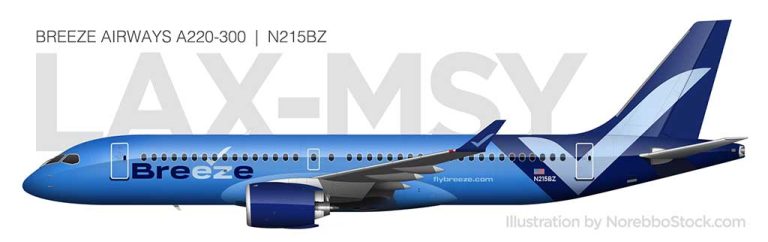 The Breeze Airways A220-300 “Nicer” seat is a killer value IMHO ...