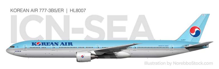 Korean Air 777 300er Business Class Feels A Lot Better Than It Looks