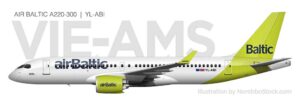 Air Baltic A220-300 business class: beige, green, and very (very ...